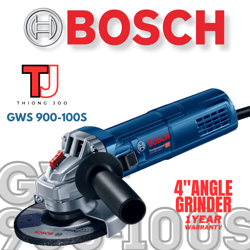BOSCH GWS 900-100S ANGLE GRINDER 100MM | Shopee Malaysia