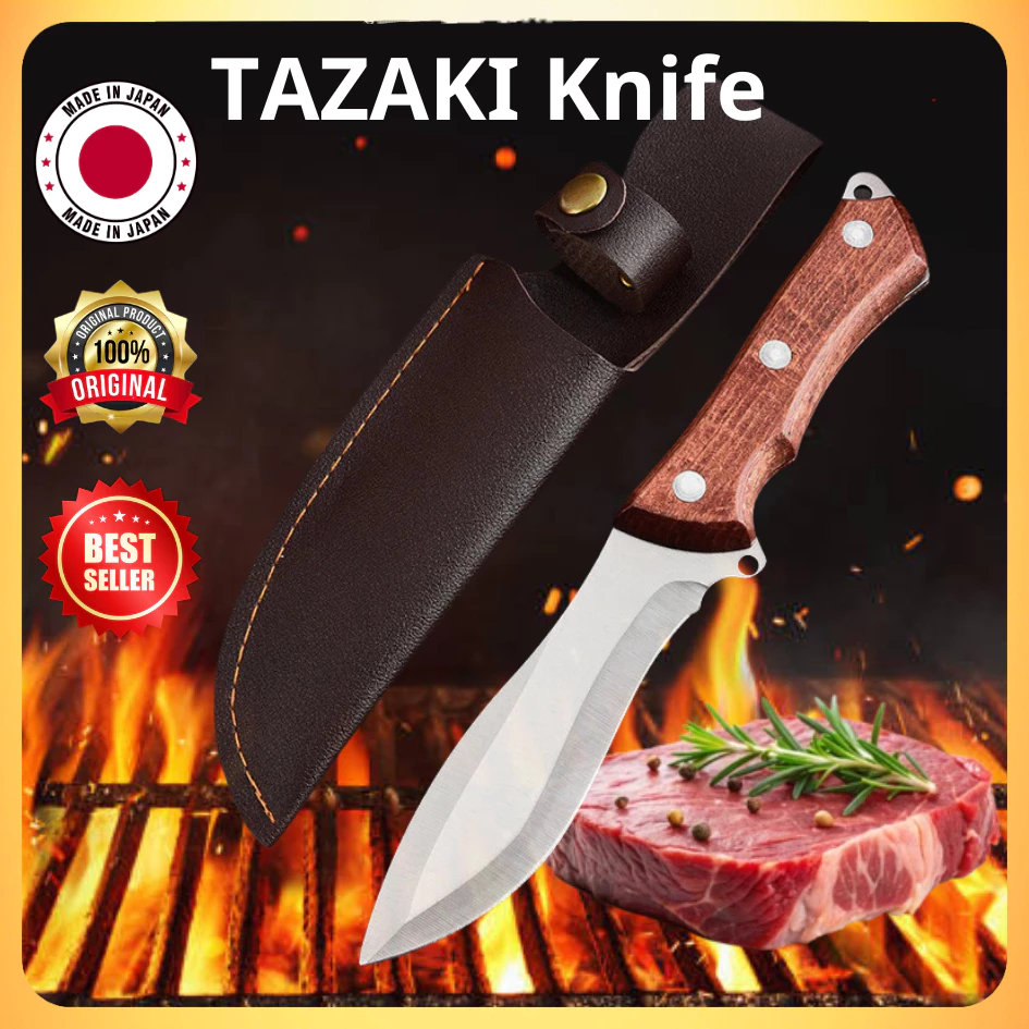 TAZAKI Japanese Boning Knife Meat Knife Mongolian Knife for Kitchen-The Pisau, Pisau, Pisau ...