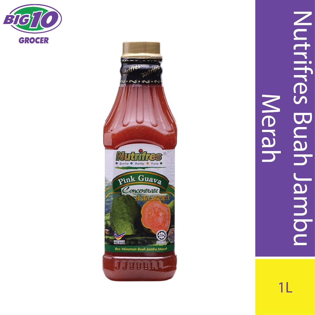 Nutrifres Pink Guava Concentrate / Buah Jambu Merah Pekat 1Liter ...