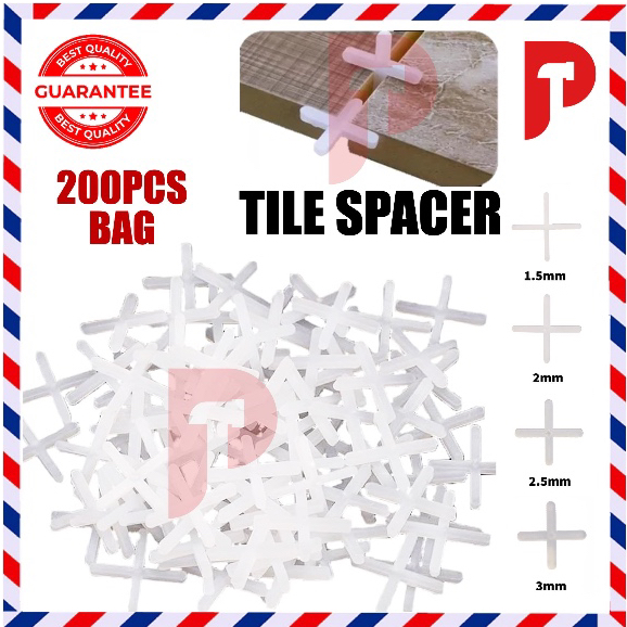 Tile Spacers 🔥 Ready Stocks 🔥 Mosaic Tile White Tile Leveling System ...