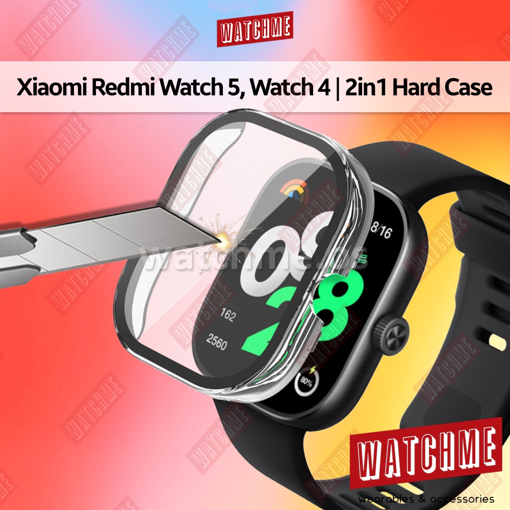 Xiaomi Redmi Watch 5 / Watch 4 Protector Case, 2in1 Hard Casing With ...