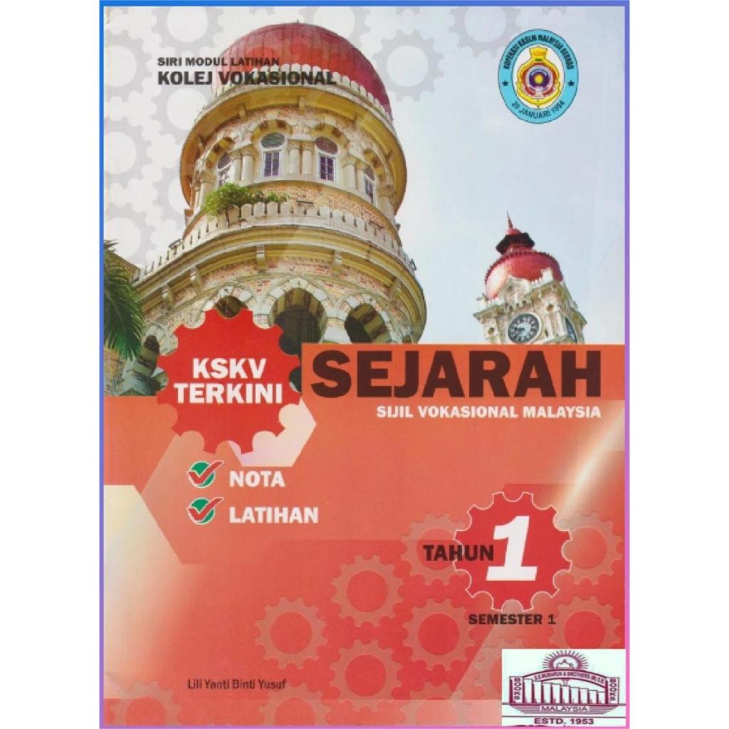 [SSMB] Siri Modul Latihan Kolej Vokasional: Sejarah Tahun 1 Semester 1 | Shopee Malaysia