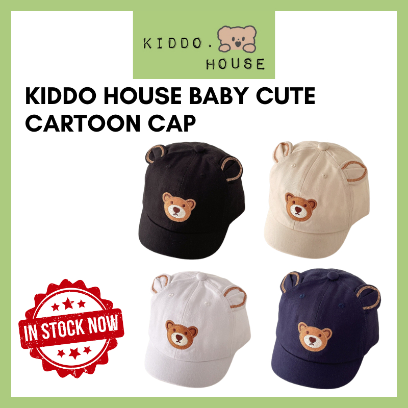Kiddo House Baby Cute Cartoon Cap Baseball Cap | Shopee Malaysia