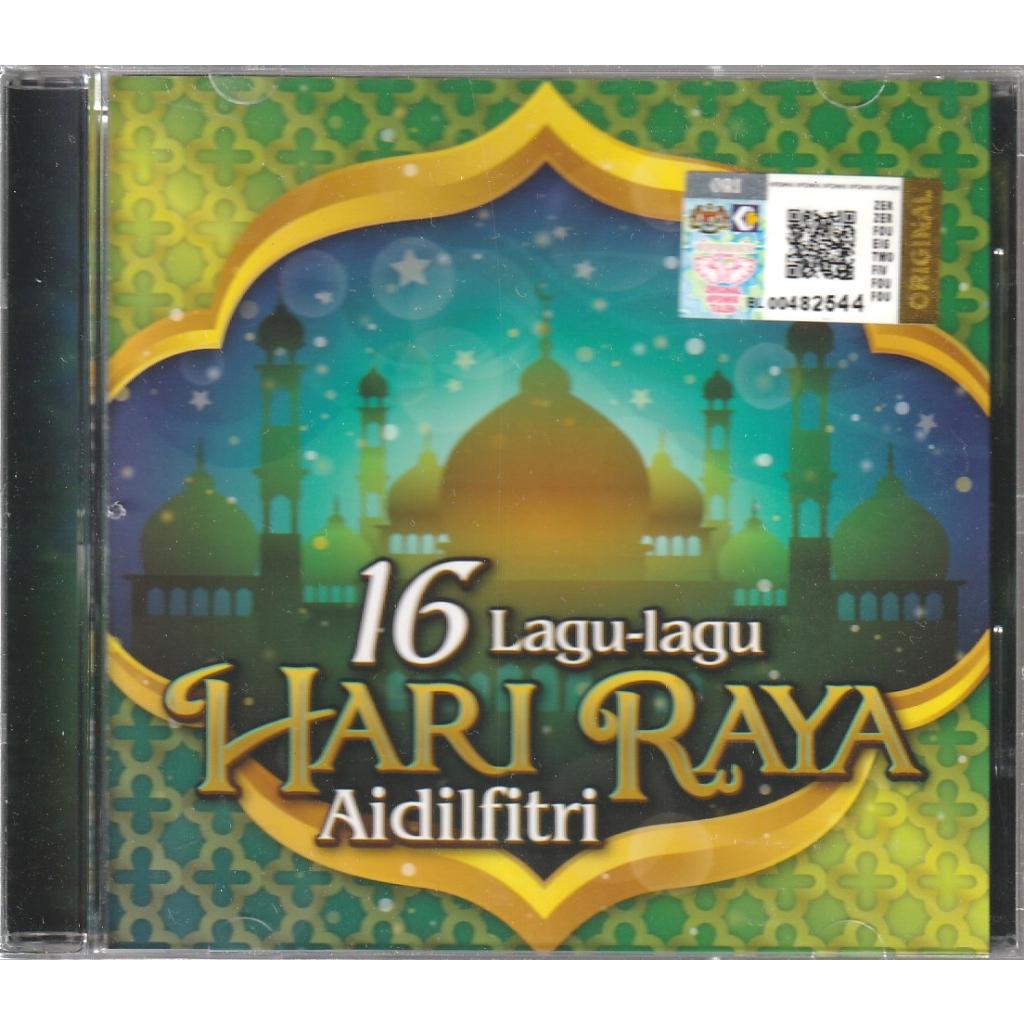 CD - 16 Lagu-lagu Hari Raya Aidilfitri ( Album Hari Raya ) | Shopee ...