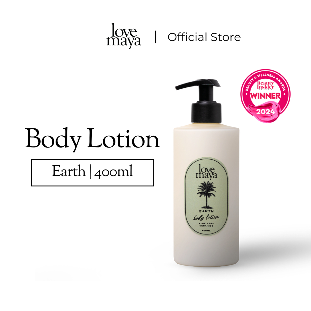 Love Maya Earth Body Lotion 400ml | Shopee Malaysia