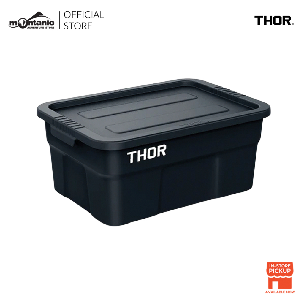THOR Mini Tote Box 2.5L – Stackable Storage Box with Lid for Barang ...