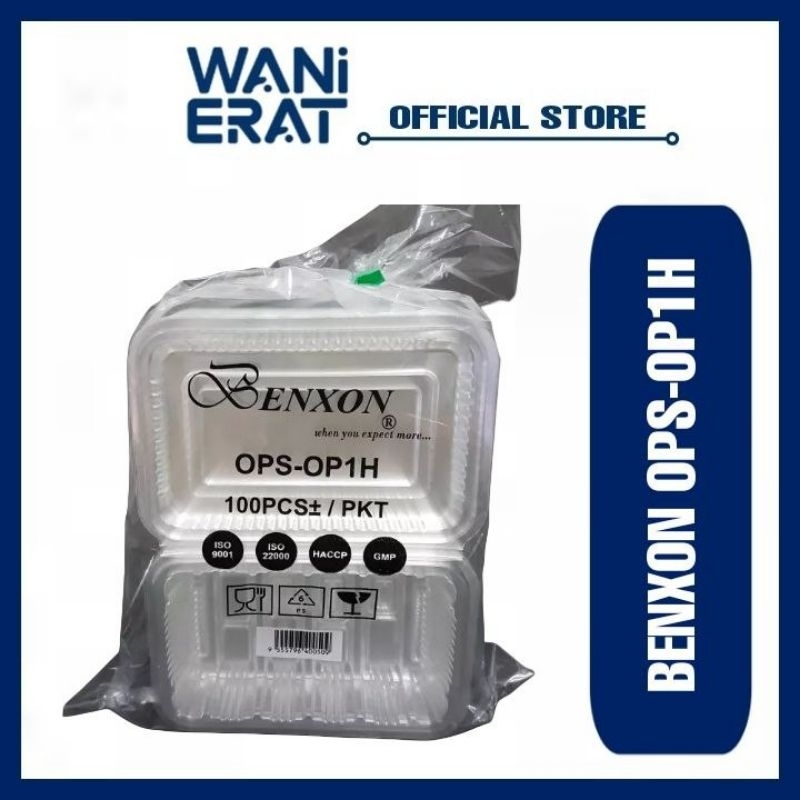 [100PCS] OPS-OP1H BENXON PLASTIC TRAY | BENXON OPS-OP1H | BEKAS KUIH ...