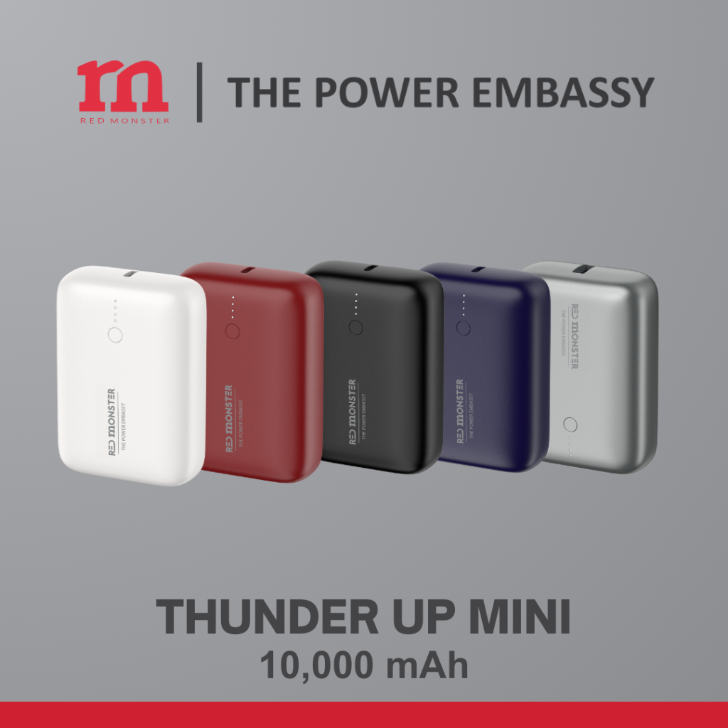 RedMonster Thunder Up Mini™ Super Charging Edition Engineered with QC ...