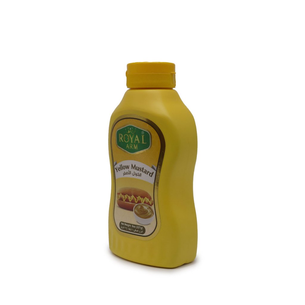ROYAL ARM Yellow Mustard Sauce 227g | Shopee Malaysia