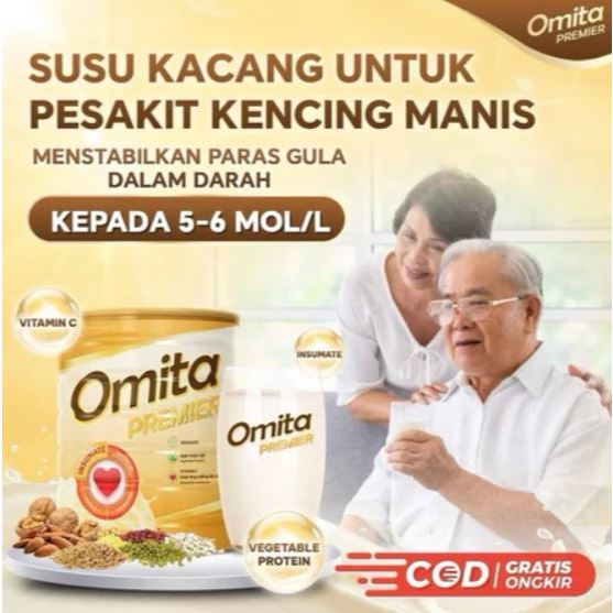 100% original Ready Stock Omita Premier Milk for bones 400gm | Shopee ...