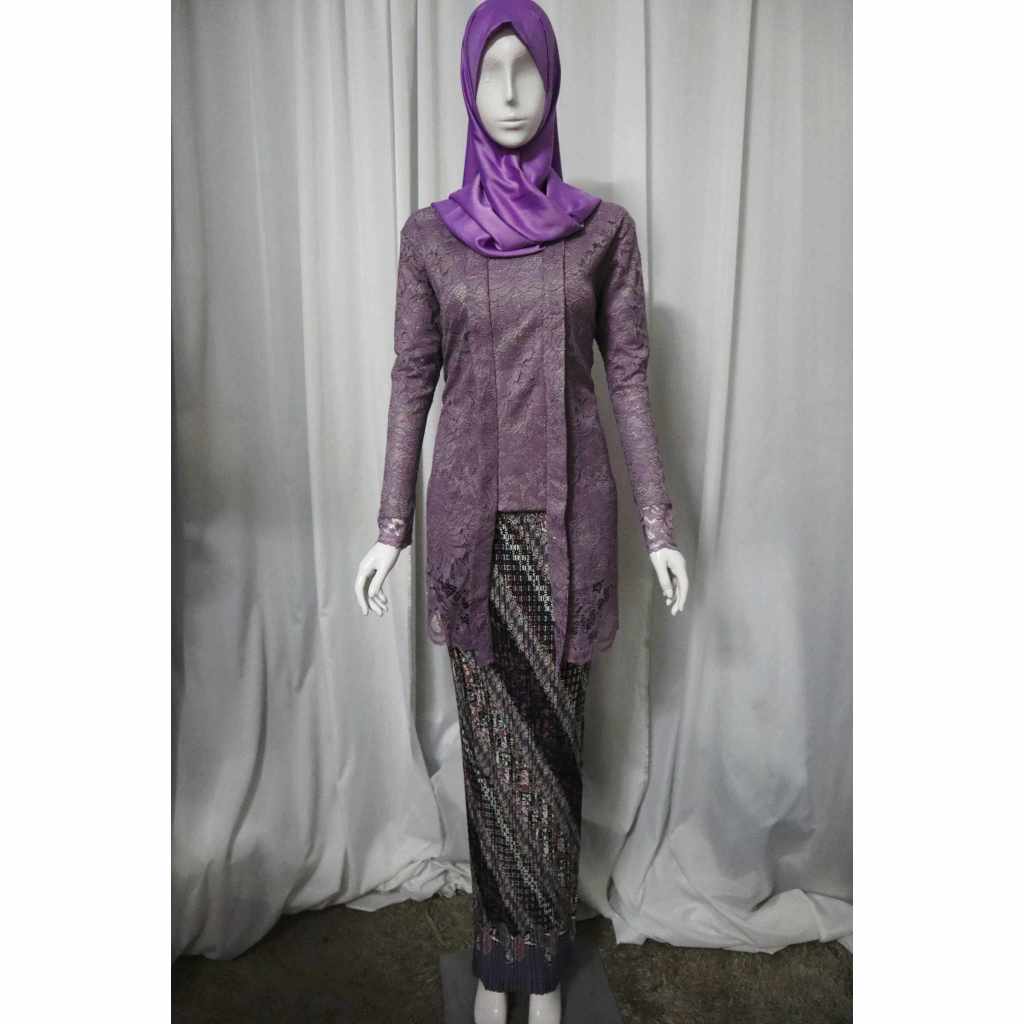 Purple Lilac colour Baju Raya Kebaya Dewasa 2025 | Shopee Malaysia