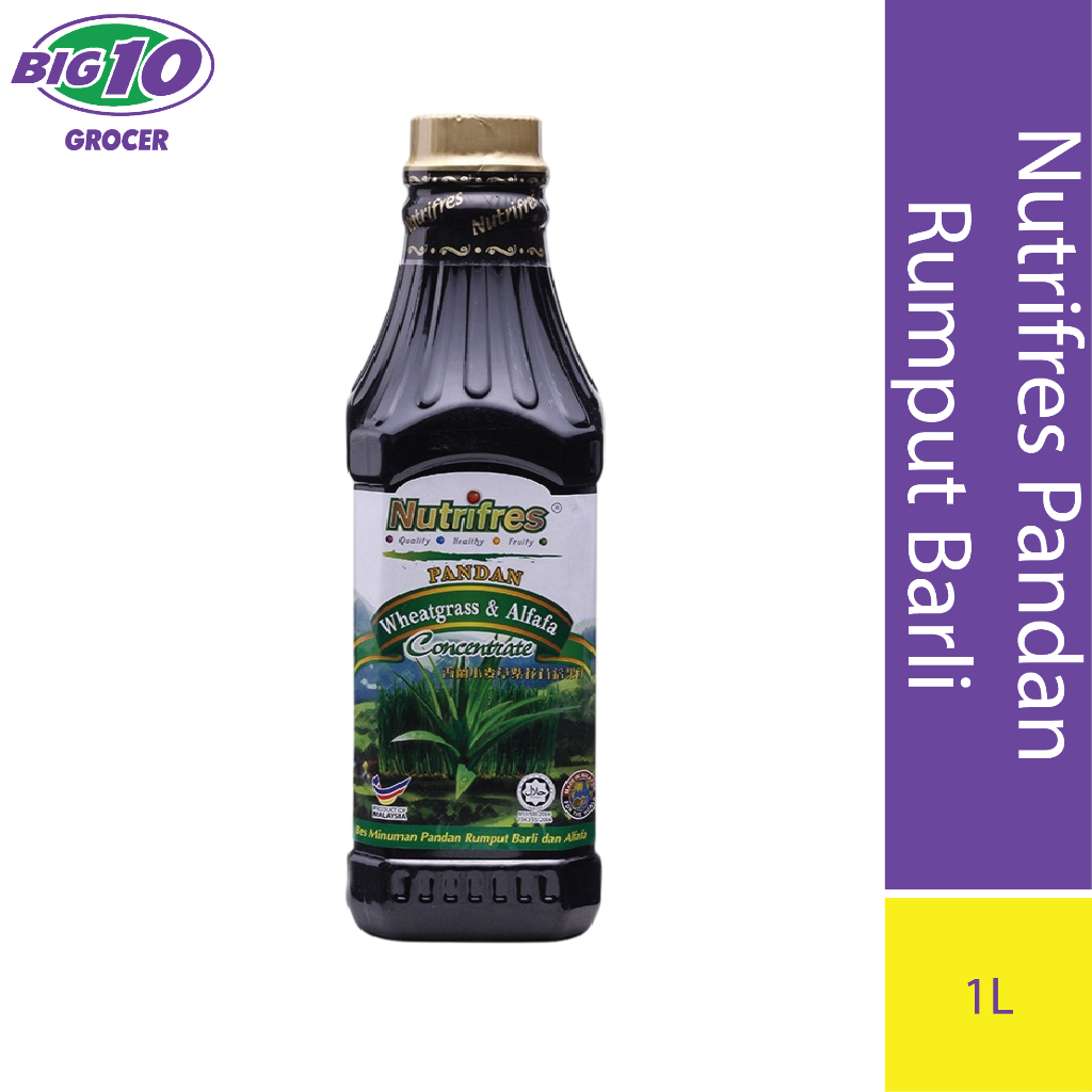 Nutrifres Wheatgrass Pandan Concentrate / Pandan Rumput Barli Pekat ...