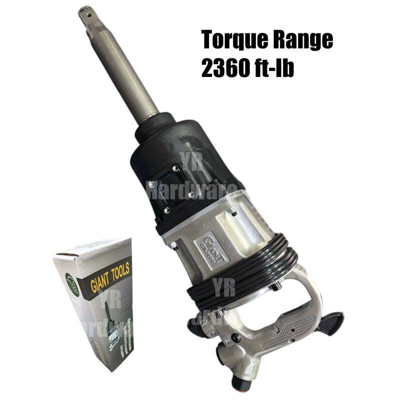 Giant 1” Air Impact Wrench GT5000 Air Gun 1” torque range 2360ft-Ib ...