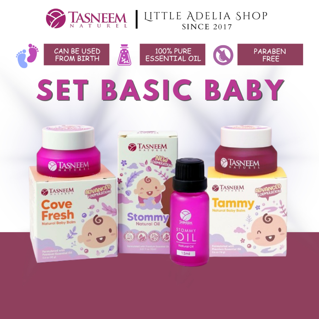Minyak Telon Baby Newborn Baby Balm Tasneem Naturel - CF Rub Batuk ...