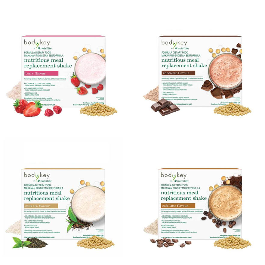 BodyKey by Nutrilite Meal Replacement Shake Health Supplement Amway ...