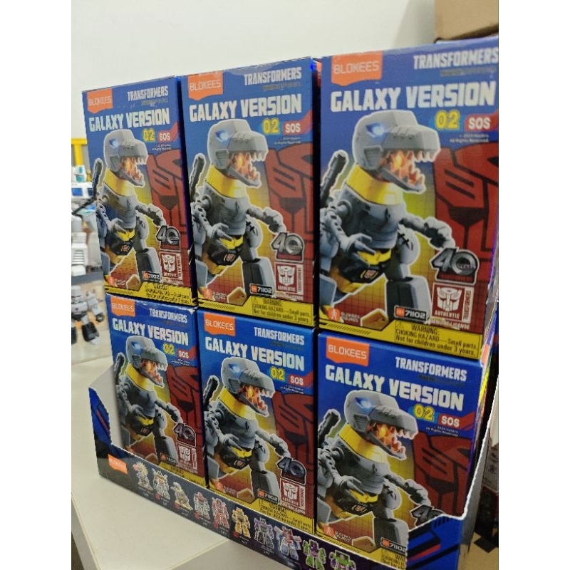 [BLOCKES] Transformers GV02 Version Grimlock & Starscream Main Hit Own ...