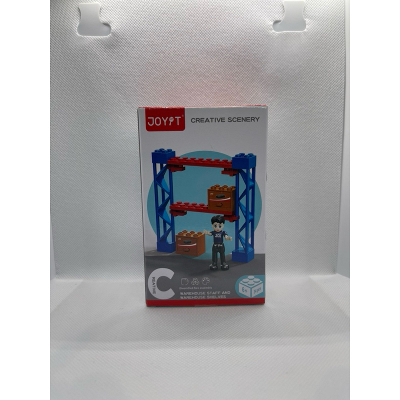 JOYIT Warehouse Staff and Warehouse Shelves 3 set | Shopee Malaysia