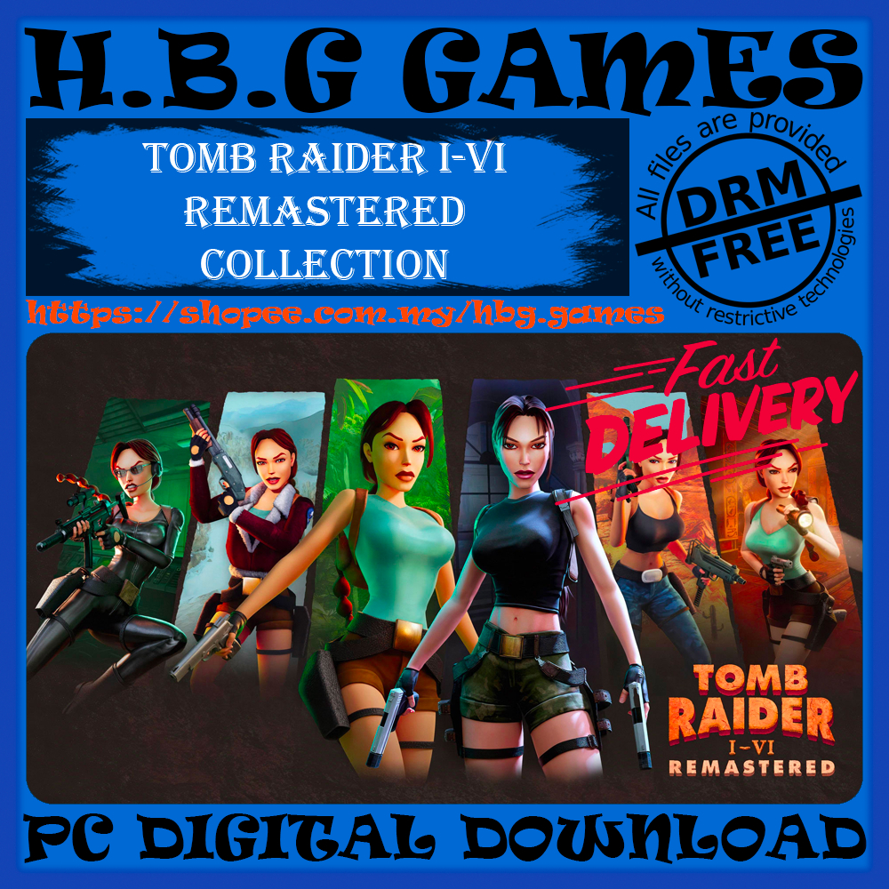 Tomb Raider I-VI Remastered Collection [PC DIGITAL DOWNLOAD] [OFFLINE ...