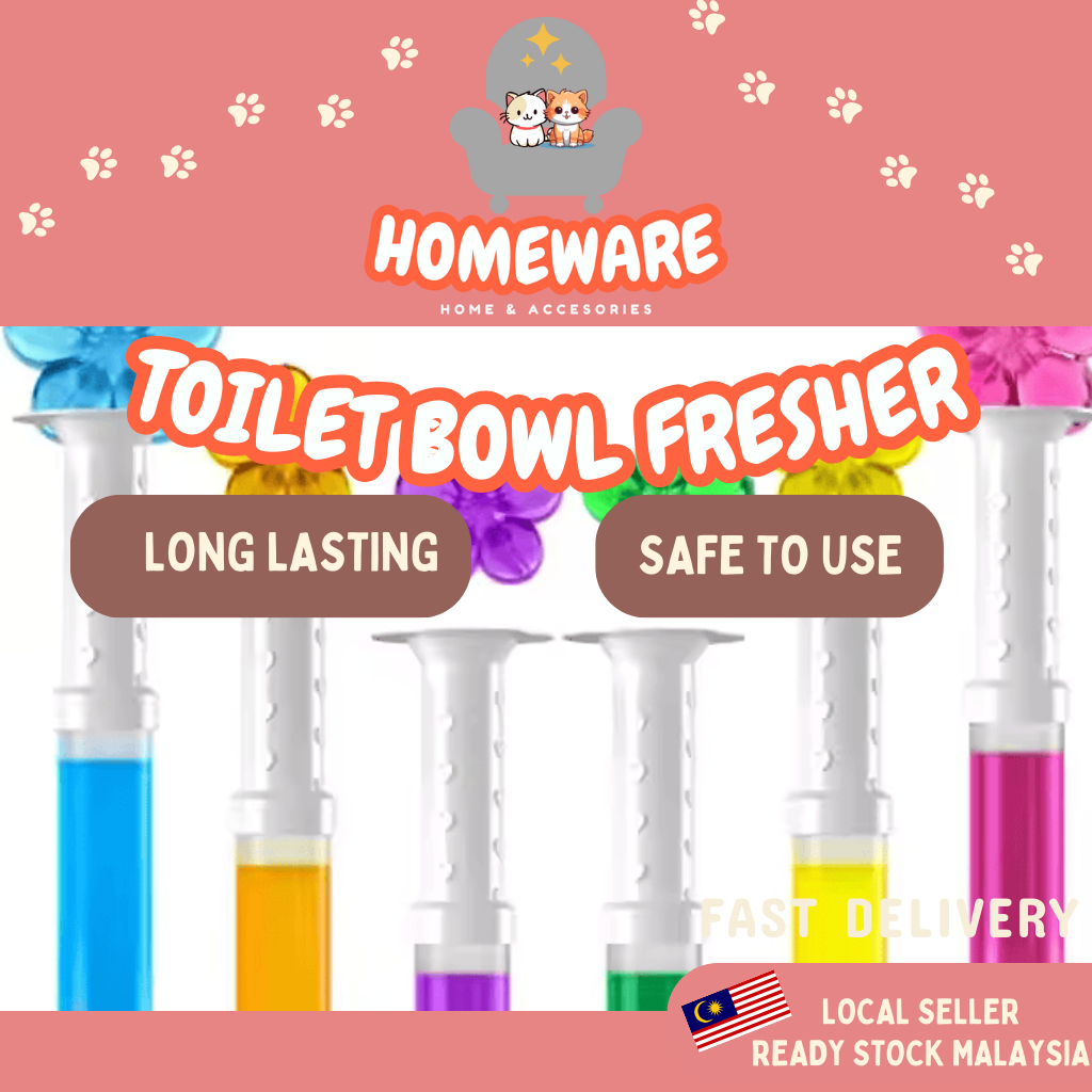 HomeWare Flower Gel Toilet Bubble pewangi Home Fragrance hotel scent ...