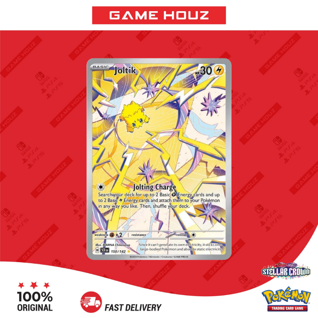 (PTCG) Joltik (150/142) [SV07-Scarlet & Violet Stellar Crown] | Shopee ...