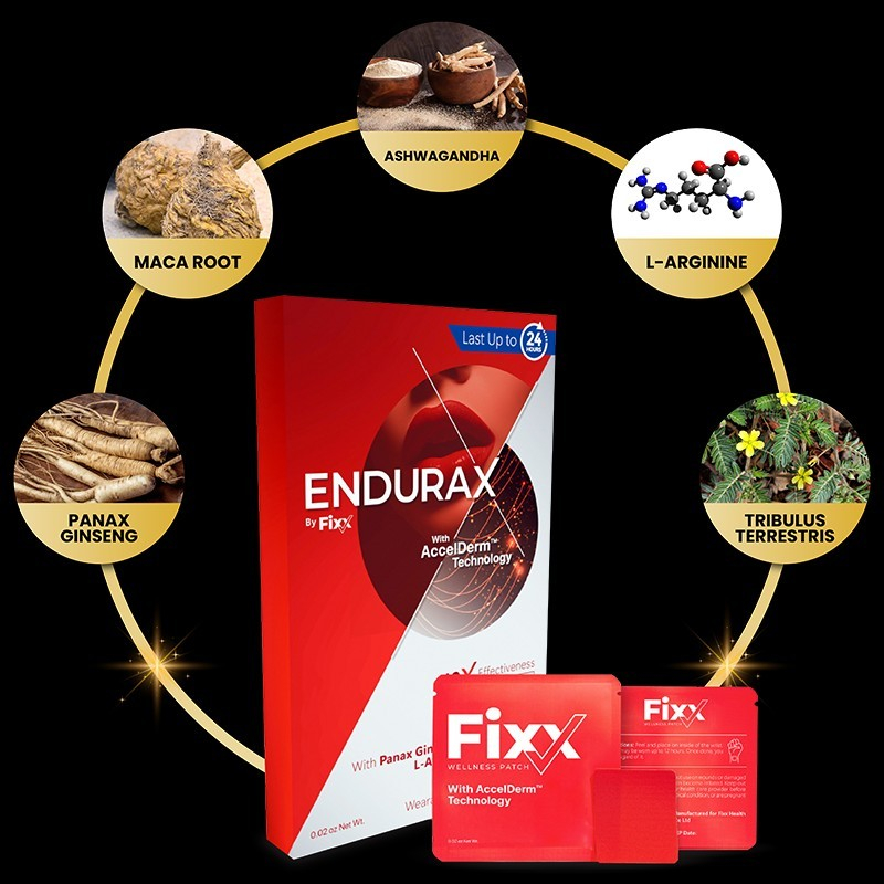 ENDURAX FIXX PATCH - Teknologi AccelDerm 99.98% Penyerapan Nutrien ...