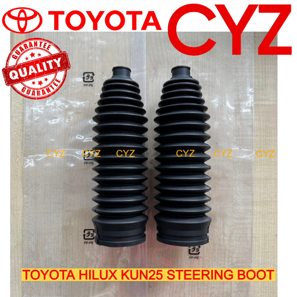 Steering Boot Cover Toyota HILUX KUN25, INNOVA TGN40, FORTUNER TGN51 05 ...