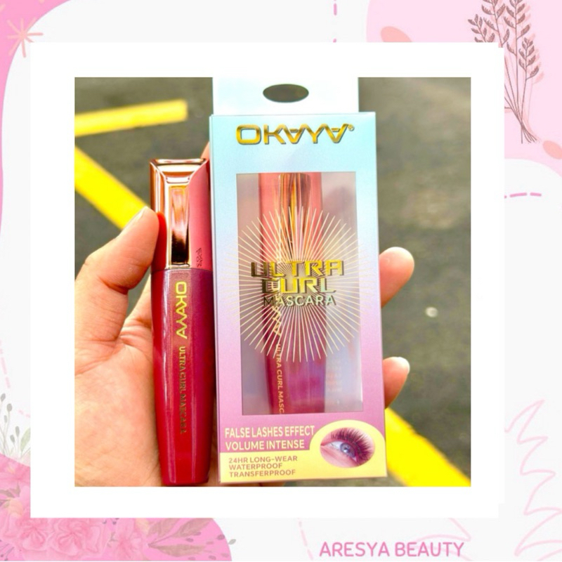 Okaya ultra curl new mascara waterproof mascara by okaya mua bellaz🔥 ...