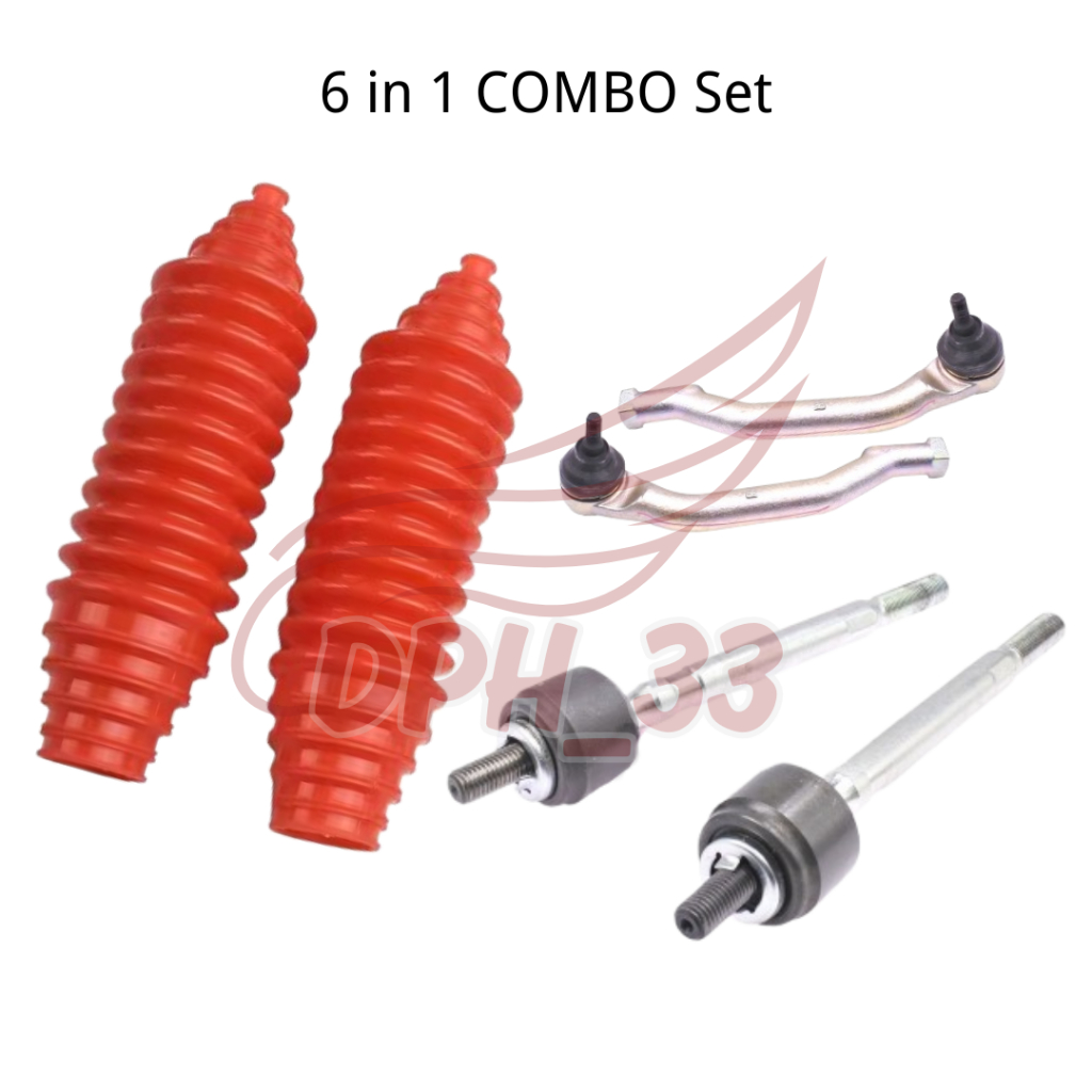 Mitsubishi OEM COMBO Tie Rod End / Rack End / Steering Boot - Proton ...