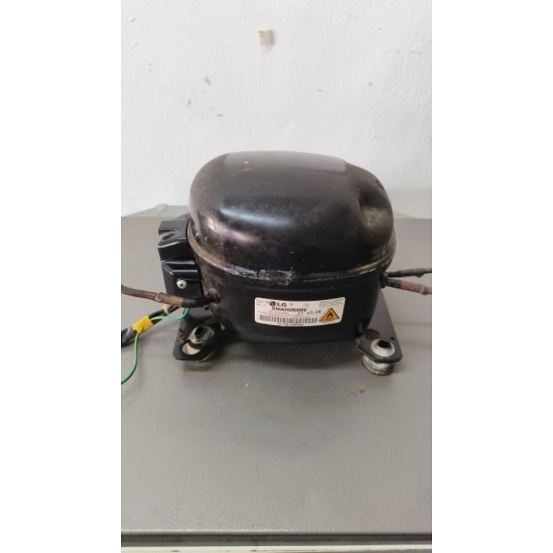 ORIGINAL USED REFRIGERATOR COMPRESSOR PETI SEJUK JENAMA LG BMA098NAMW ...