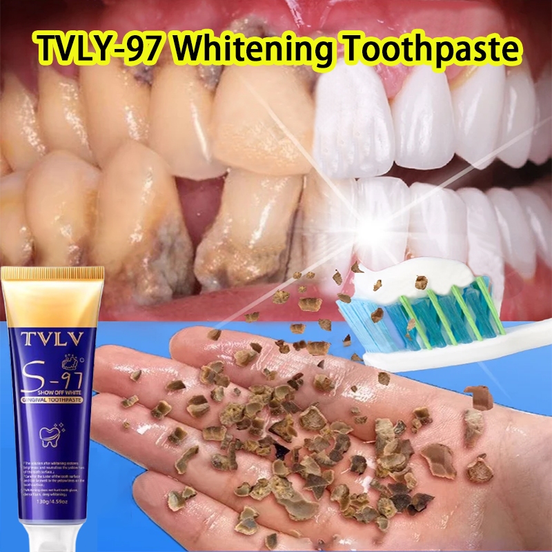 Whitening Toothpaste Whitens teeth Freshens breath Removes tartar and ...