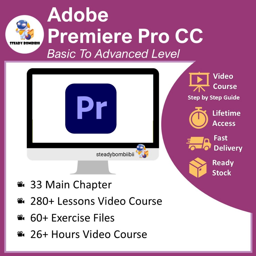 [Video Course] Adobe Premiere Pro CC - Basic To Advanced Training Class ...