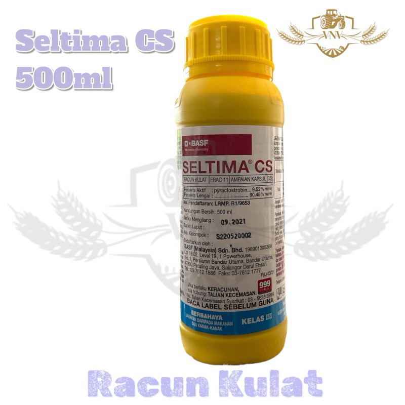 Seltima® 100 CS 500ml Racun kulat untuk sawah padi/pyraclostrobin 9.52% ...