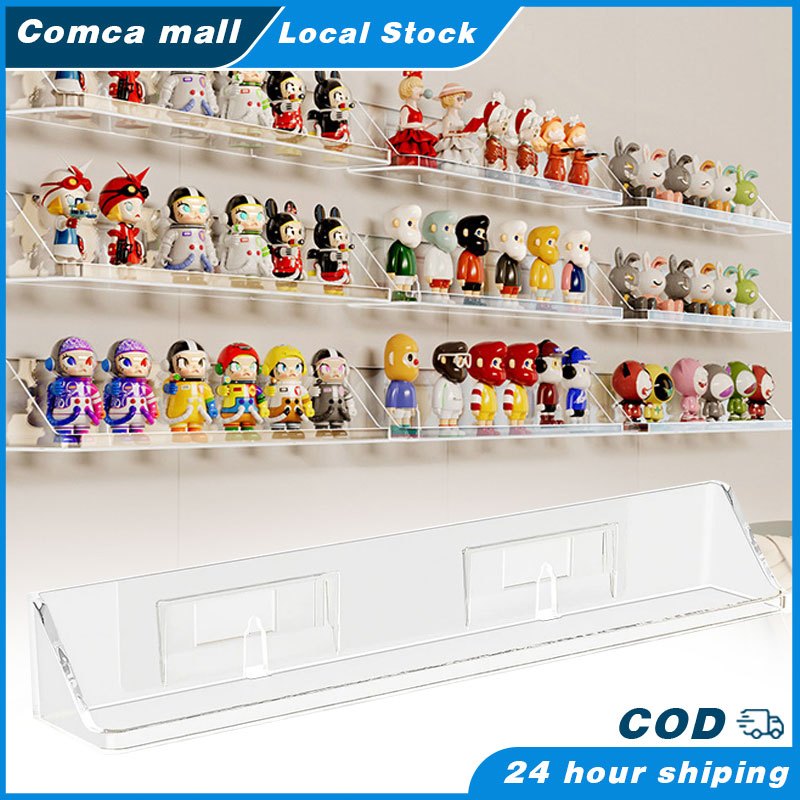 Wall Mounted Toy Display Rack / Transparent Doll Figure Organizer ...