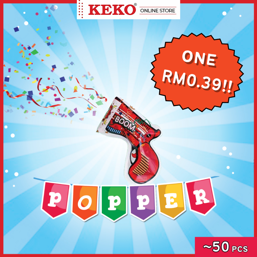 Confetti Cannons Party Handheld Inflatable Gun Fireworks Cannon ...