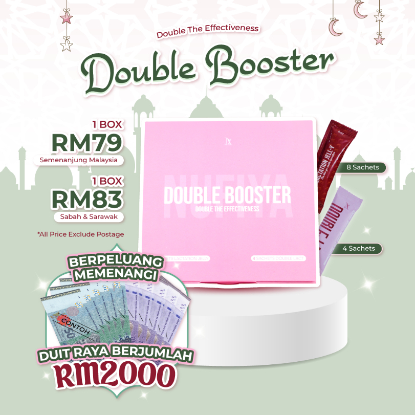 [PROMO RAYA] Nufiya Milk Booster Tambah Susu Ibu Menyusu Baby Lactation ...