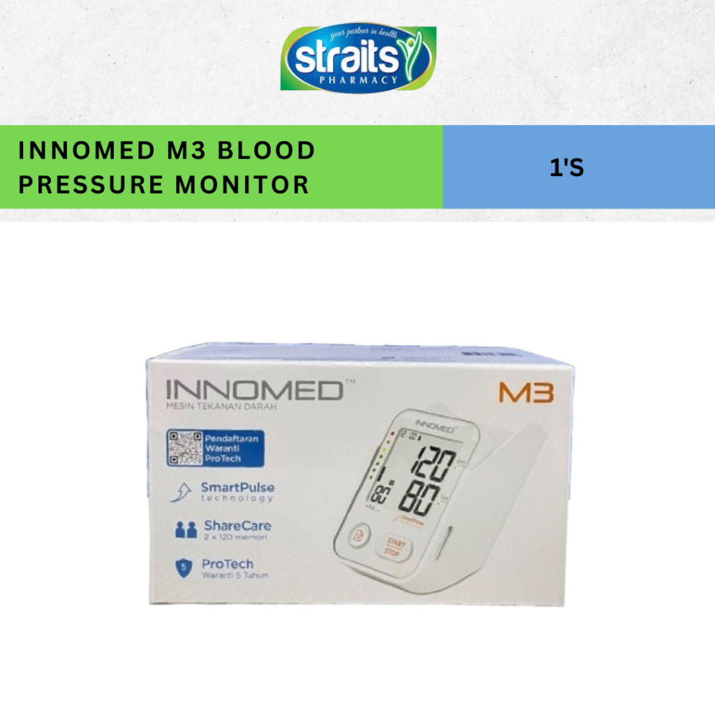 INNOMED M3 BLOOD PRESSURE MONITOR (1'S) | Shopee Malaysia