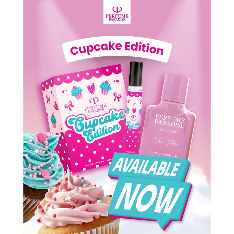 🔥NEW🔥 PERFUME PARADISE CUPCAKE EDITION (10ML) | Shopee Malaysia