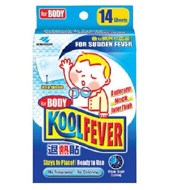 KOOLFEVER COOLING GEL SHEET FOR BODY - CHILDREN 14'S [EXP:09/2027 ...