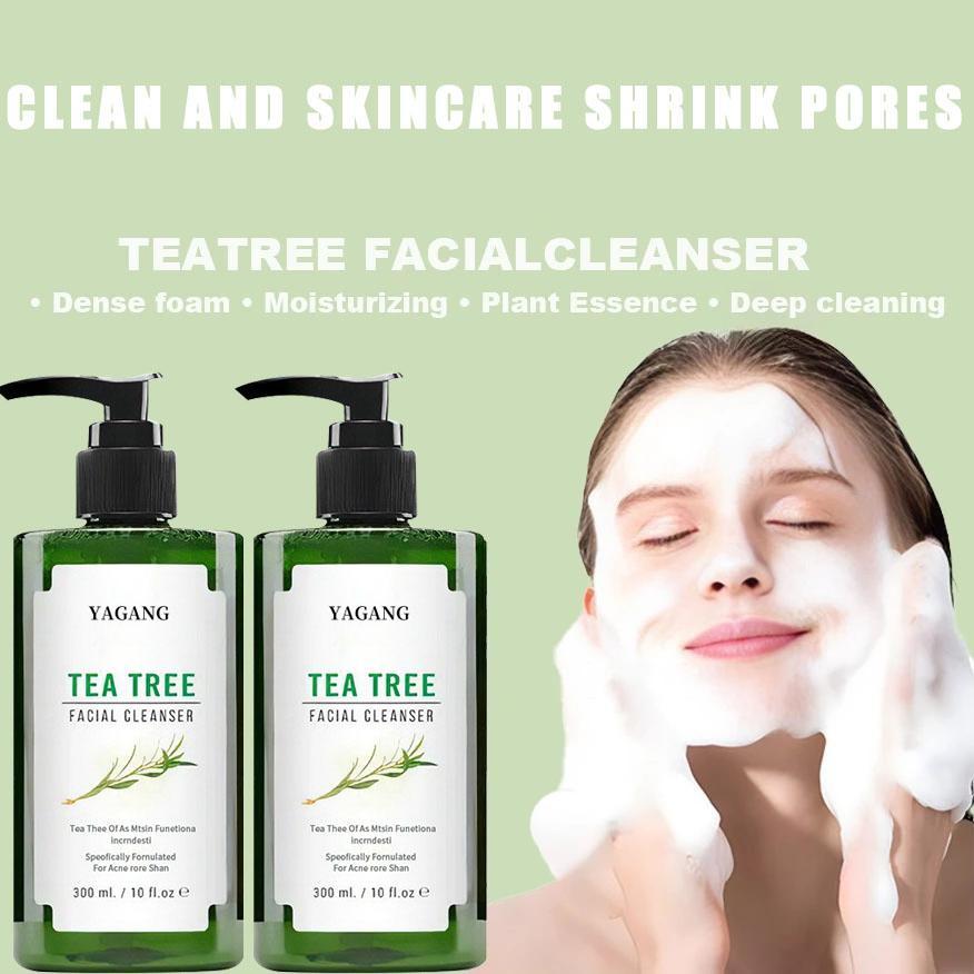 100% Effective Acne Removal 】 Tea Tree Cleansing Milk for Deep ...