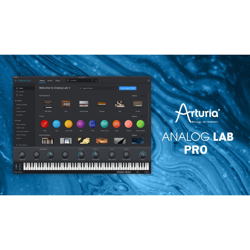 Arturia Analog Lab Pro V v5.11.2 SAL , VSTi, VSTi3, AAX x64 For Window/Mac | Shopee Malaysia