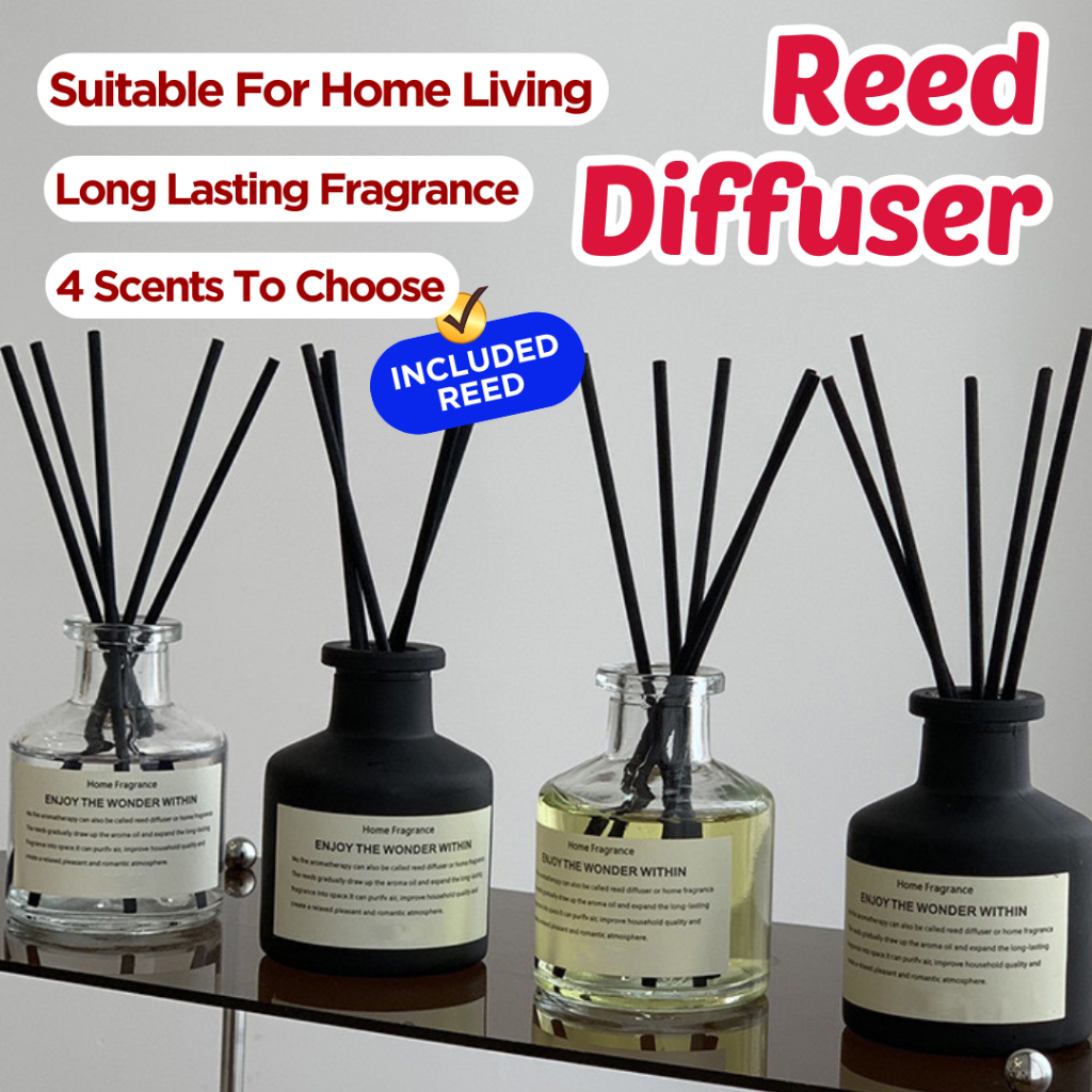 Premium Fragrance Aromatherapy Aroma Oil Reed Diffuser - Home Perfume ...