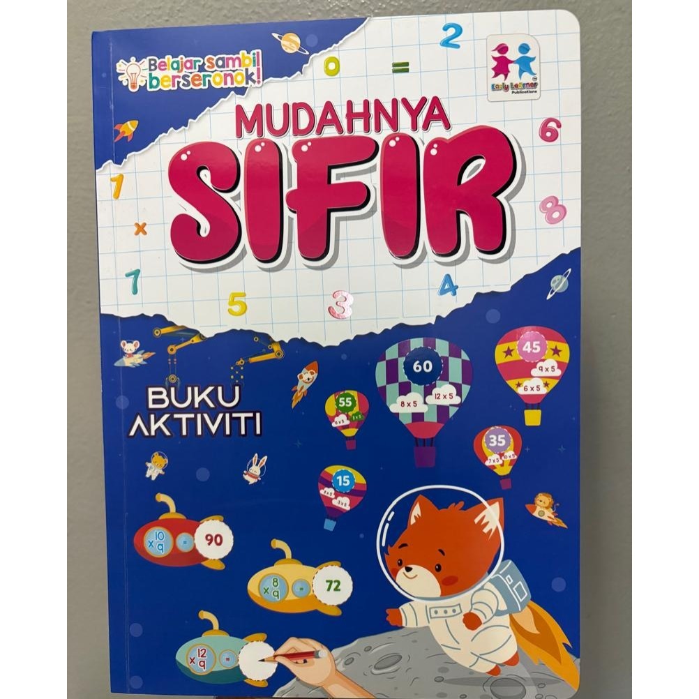 MUDAHNYA SIFIR (Belajar Sifir dengan Mudah / Buku Sifir) | Shopee Malaysia