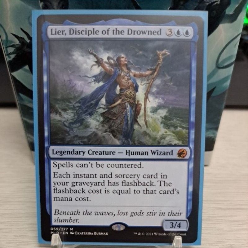 MTG Lier, Disciple of the Drowned (MID)(Mythic) | Shopee Malaysia