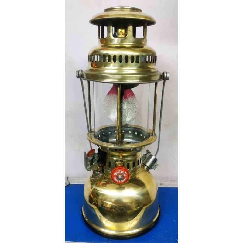 Butterfly Rapid Pressure Lantern Brass Kerosene Lampu Pam Antik Tembaga ...