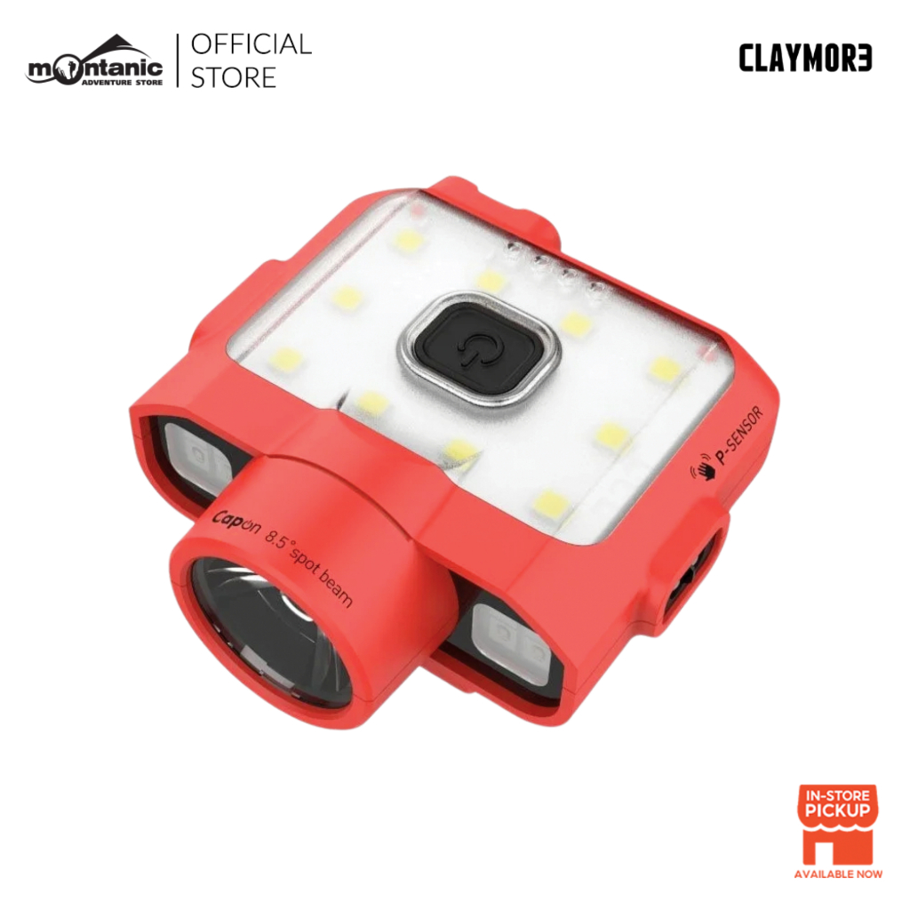 Claymore Capon 120D LED Lantern Rechargeable Cap Light | Shopee Malaysia