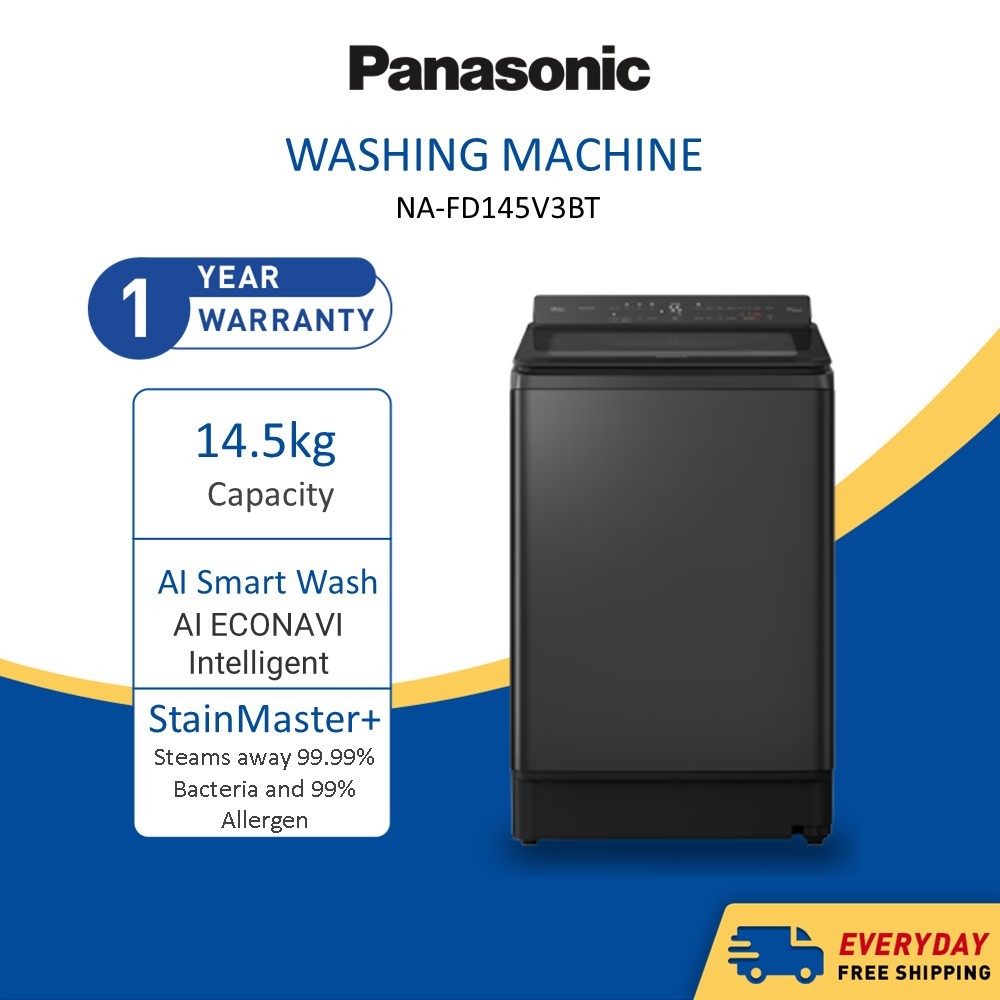 Panasonic 14.5Kg Easy Hygiene & Convenient Top Load Washing Machine Na ...