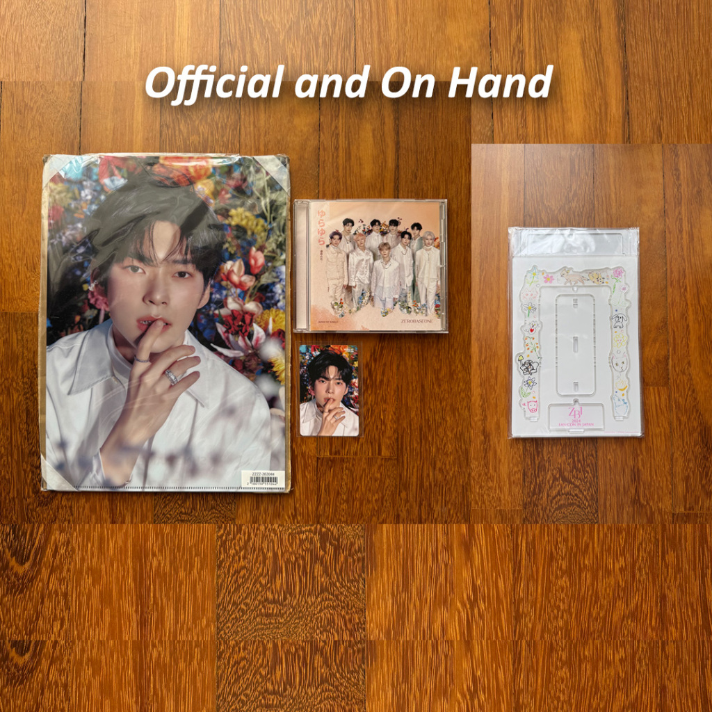 ZB1 Zerobaseone Official Photocard POB PC Japan Fancon Hanbin SET ...