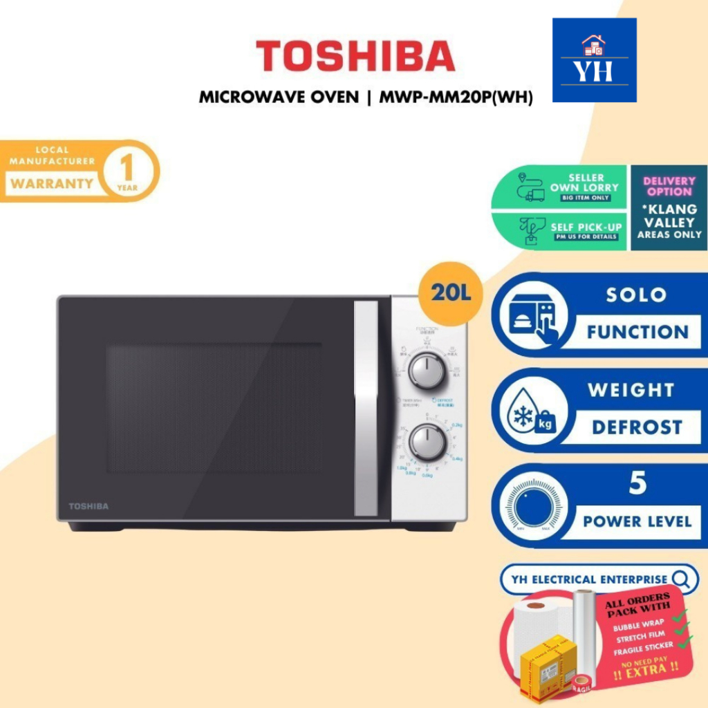 Toshiba 20L Microware Oven MWP-MM20P(WH) | Shopee Malaysia