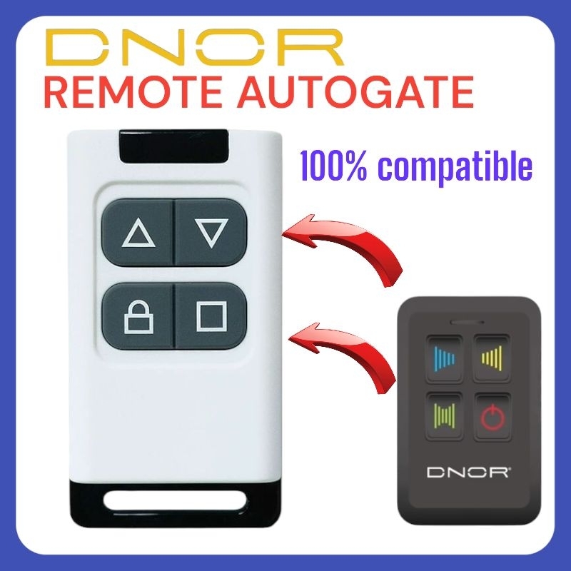 DNOR AUTOGATE REMOTE CONTROL MALAYSIA | Shopee Malaysia