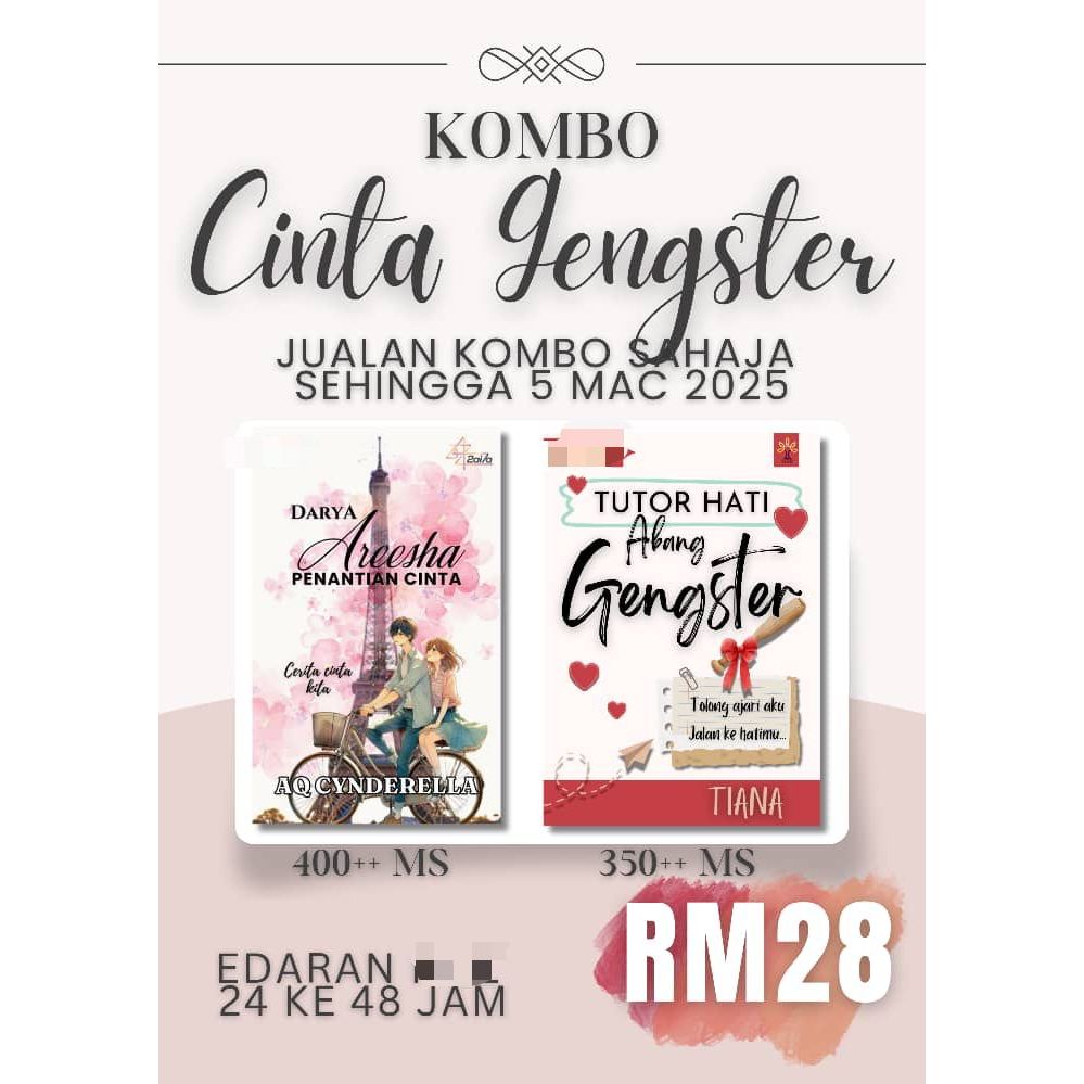 KOMBO CINTA GENGSTER (DARYA AREESHA PENANTIAN CINTA-AQ CYNDERELLA ...